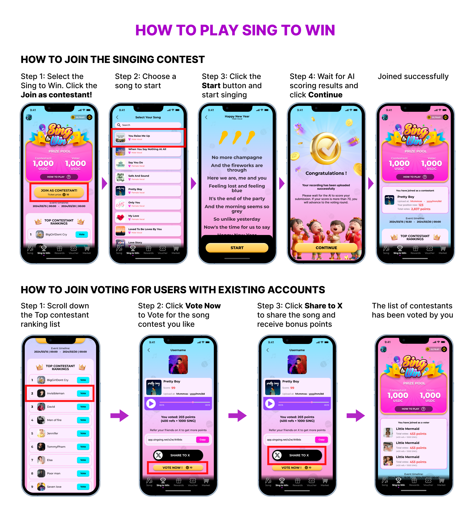 Harmony Unleashed: The Sing To Win Experience – SingSing Bird
